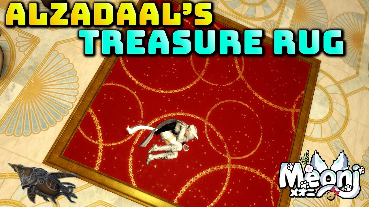 FFXIV: Alzadaal's Treasure Rug - Housing Item 6.5 - YouTube