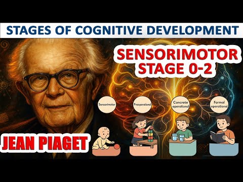 Jean Piaget's Theory of Cognitive Development | Sensorimotor Stage ...