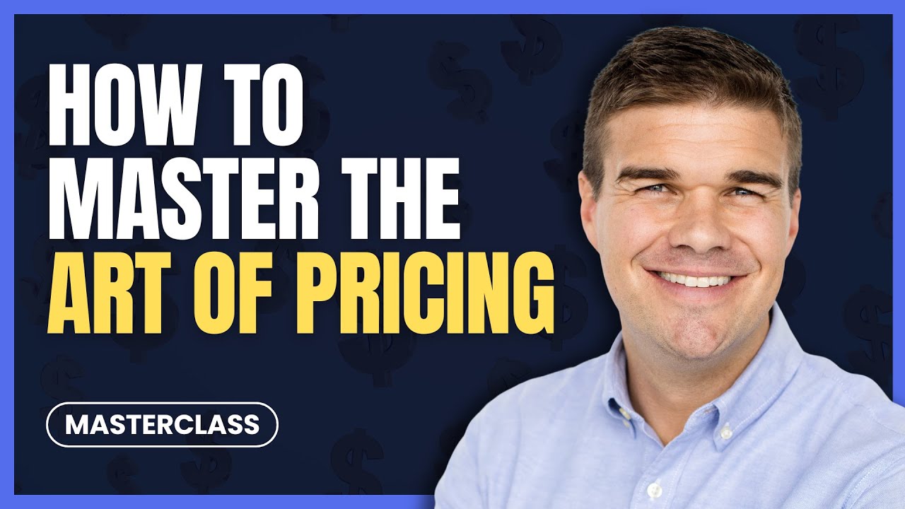 The Art of Pricing Masterclass - YouTube