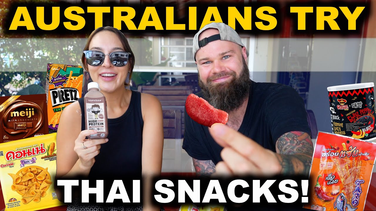 TRYING THAI SNACKS in KRABI, THAILAND (ft. Krabi Night Markets!) 🇹🇭 ...