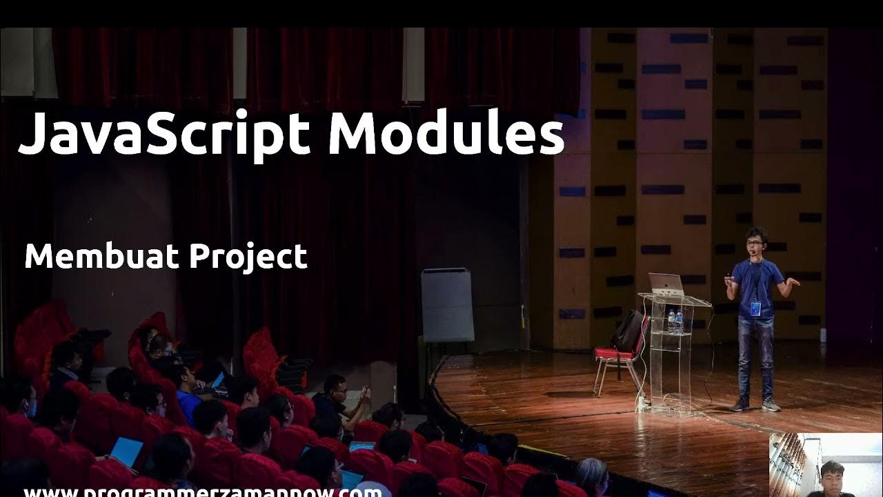 Menyimak Materi JavaScript Module - YouTube