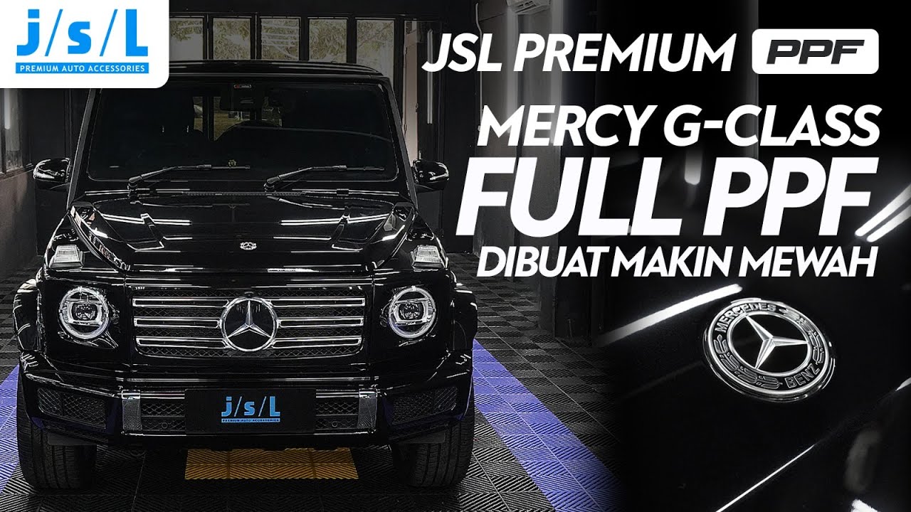 CEK INI!! MOBIL HARGA 4 MILIAR AJA PAKAI JSL PREMIUM PPF !! MERCY G ...