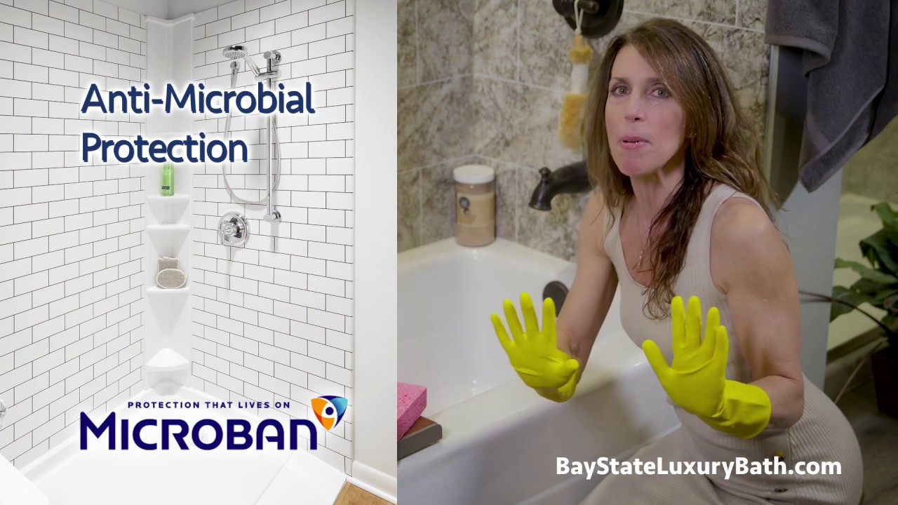 Bay State Bath has Microban infused into Our Bathroom Products! - YouTube