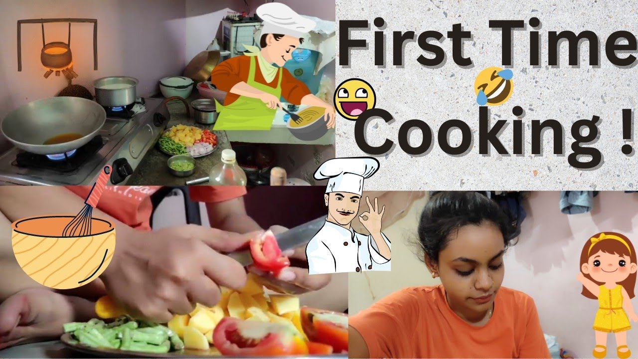 First Time Cooking😂🔥🍛 | My Kitchen 🏠 | VLOG 23 🔥 | Kashish Pandit 🌈 ...