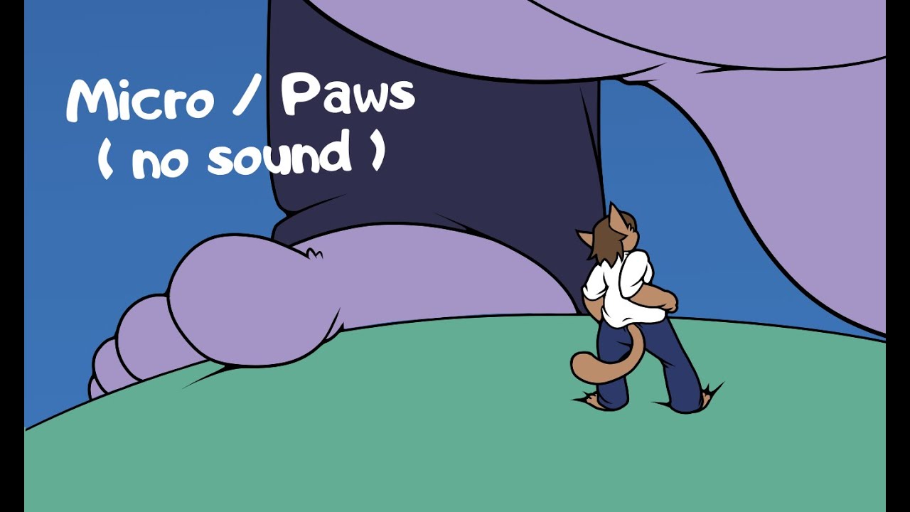 Nikki Gets Stomped || Micro, Furry, Paws (animatic, no sound) - YouTube