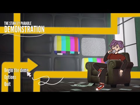 A Disembodied Voice Leads My Life | The Stanley Parable Demo | FULL ...