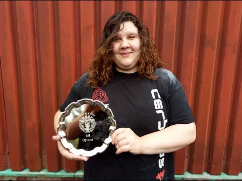 BNSF BRITAINS STRONGEST WOMAN 2017 REBECCA ROBERTS - YouTube