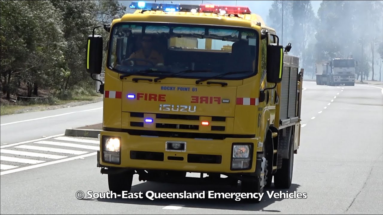 RFSQ - Rocky Point 51, Rocky Point 61 and SER55 Responding - YouTube