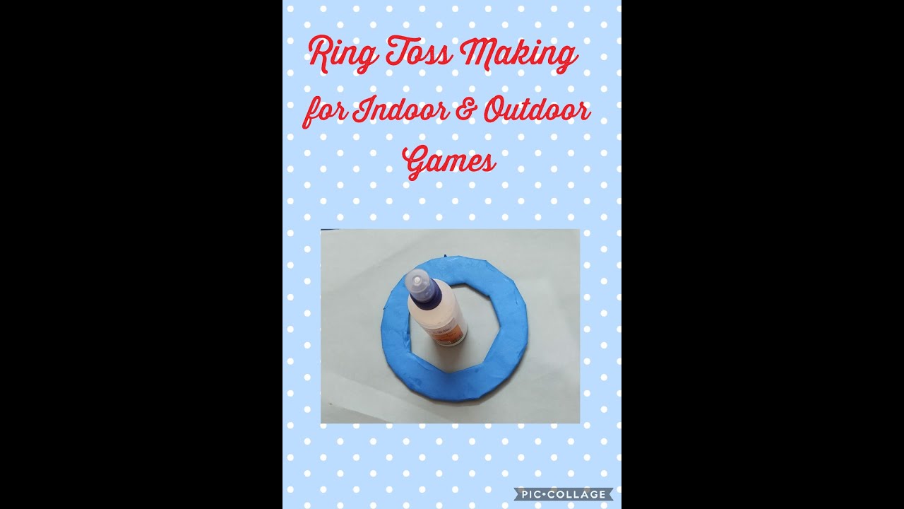 How to make a Ring Toss|Indoor Games for Kids|Kids Activity|Fun Indoor ...