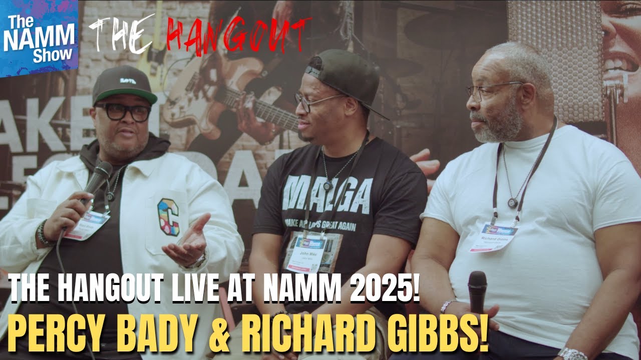 Live At NAMM 2025! Percy Bady & Richard Gibbs Talk Iconic Records, Tour ...