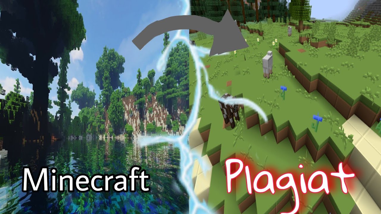 J'ai tésté la pire copie de minecraft ( je suis choqué) - YouTube