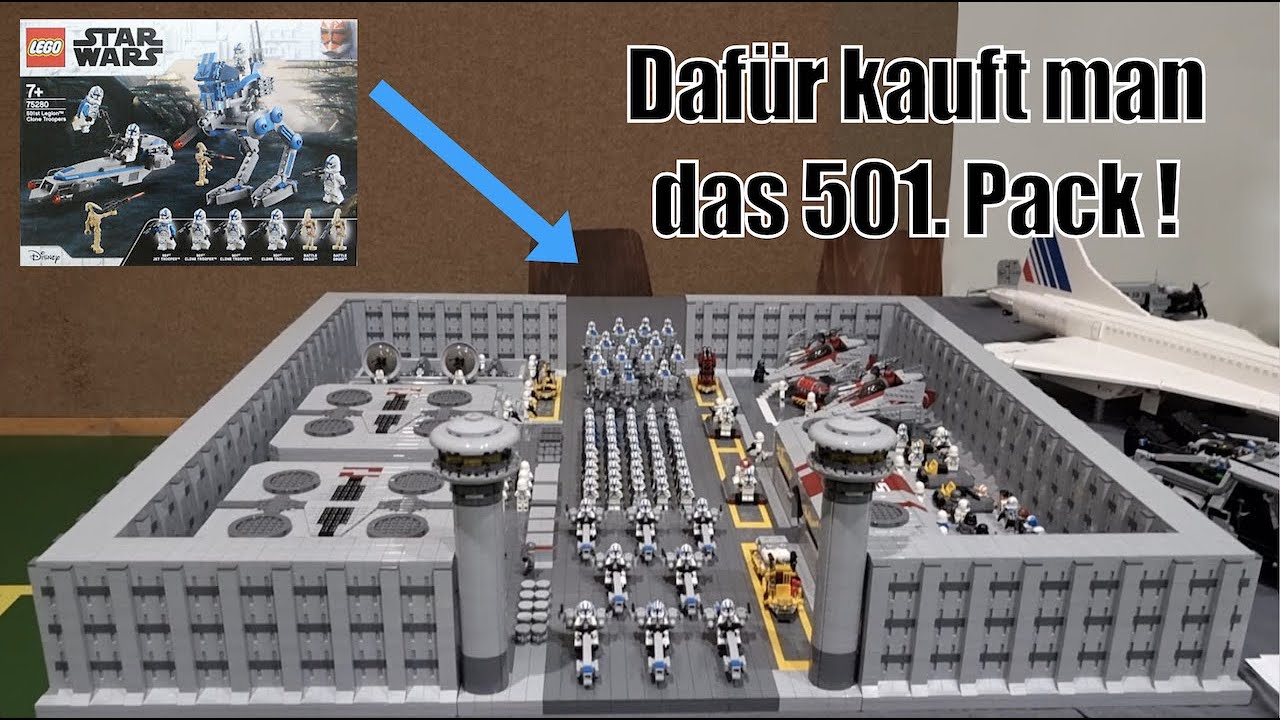 Fort Anaxes aus Clone Wars! LEGO Star Wars 501st Clone Base MOC | Brick ...