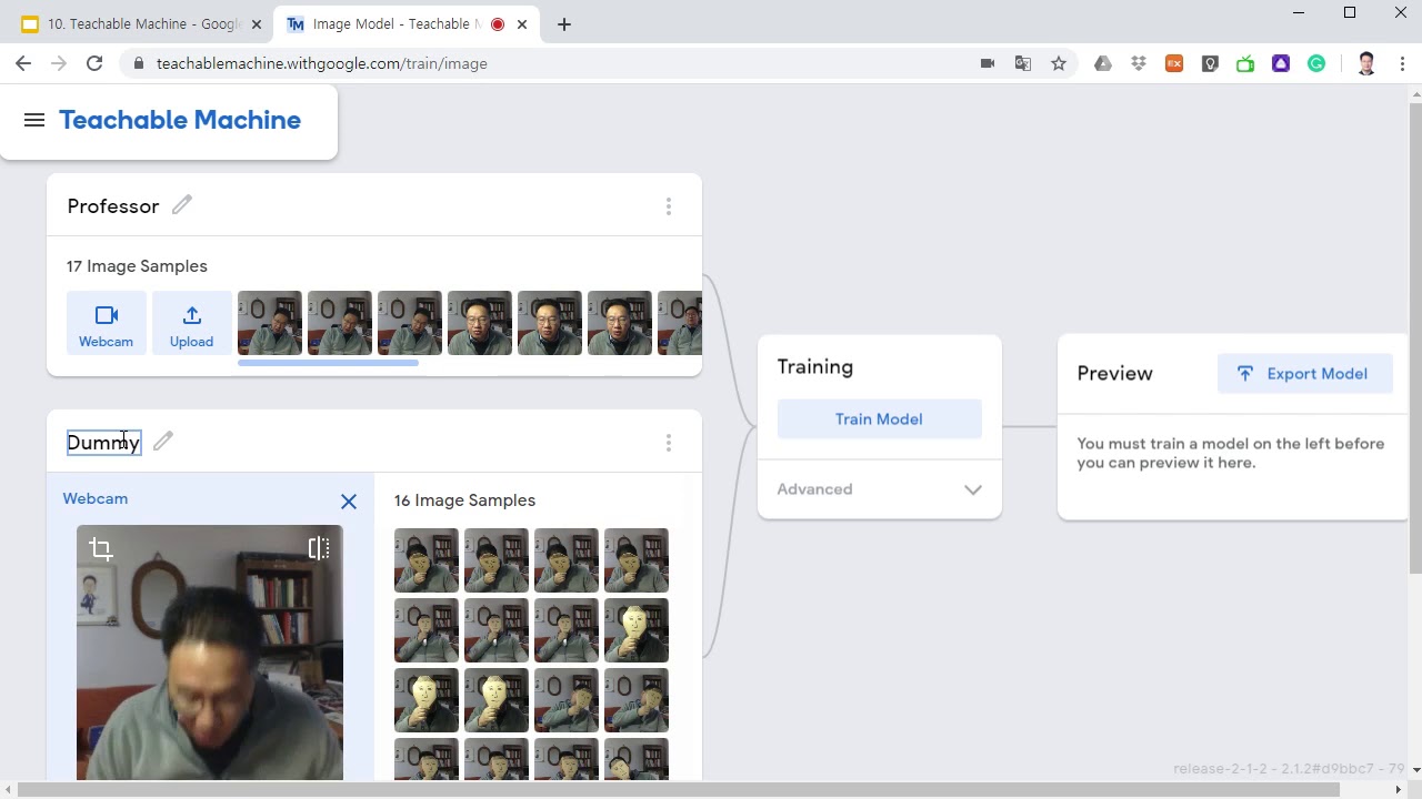 teachable machine 01 - YouTube