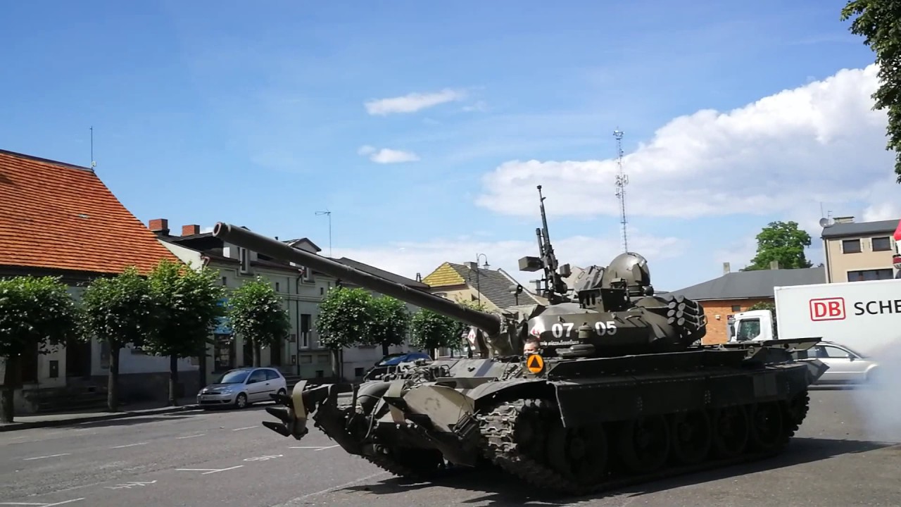 T55 Merida - Wystrzałowe Pyzdry 2017 - YouTube