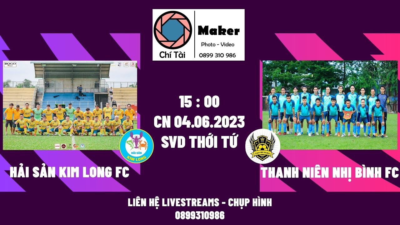 🔴 LIVE: HẢI SẢN KIM LONG FC 🆚 THANH NIÊN NHỊ BÌNH FC ⚽ GIAO HỮU BÓNG ĐÁ ...