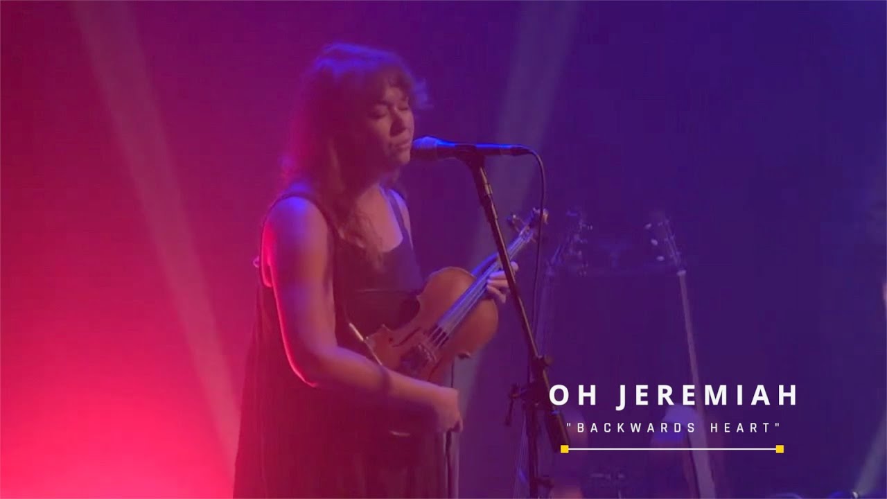 Oh Jeremiah - Backwards Heart (Live) - YouTube