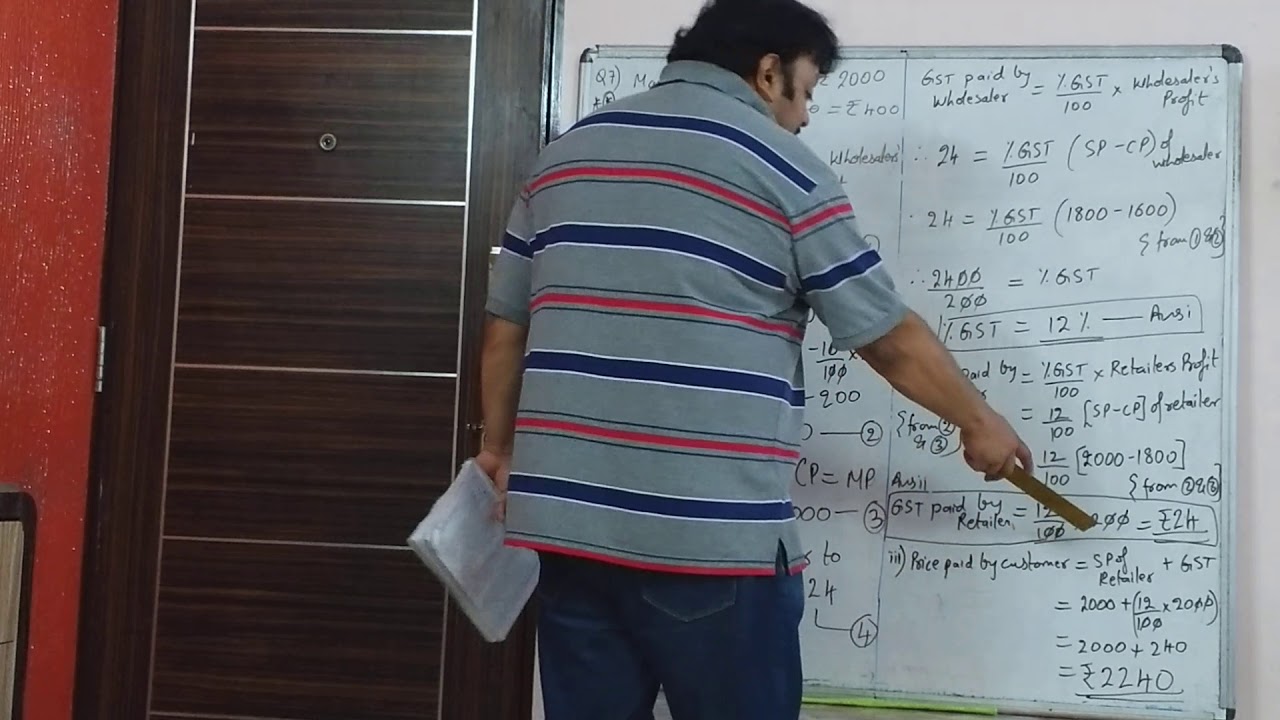 STD 10 Math Chp GST Part 2 - YouTube