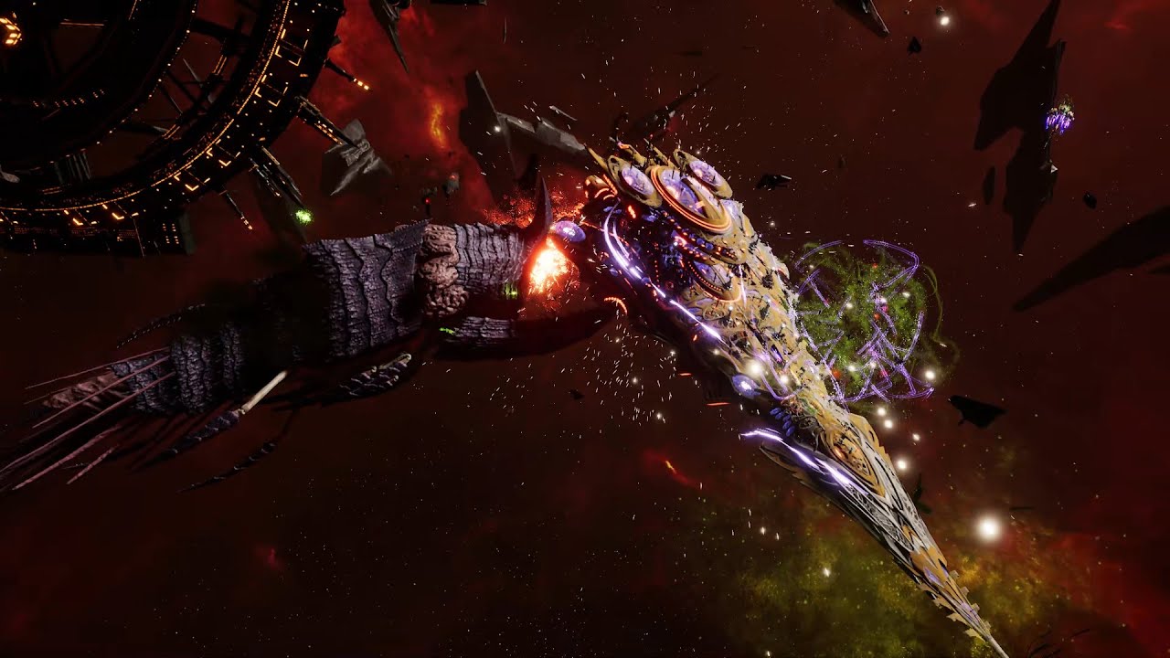 Tyranids vs Craftworld Aeldari - Skalgrim Mod - Massive Battle ...