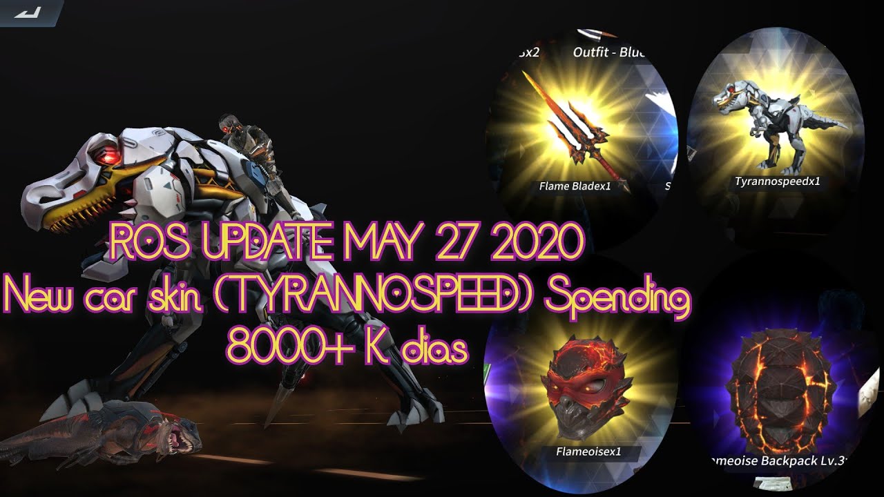 ROS Update May 27, 2020 spending my 8k dias for the new updates skin ...