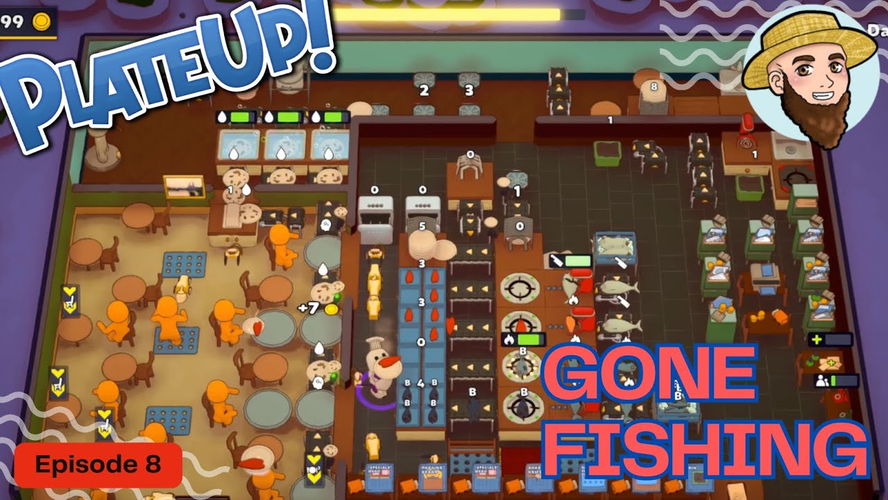 Gone Fishing! - *Back to Basics* Solo Play PlateUp! I Part 8 #fish #plateup #theontariogardener ...
