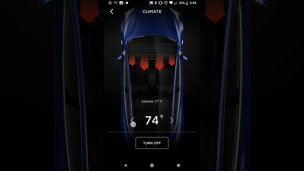 Tesla Phone App Demo - Model 3 Functions - YouTube