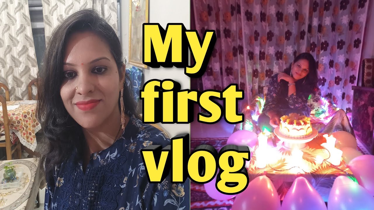 MY FIRST VLOG ️ | MY FIRST VIDEO ON YOUTUBE||Jyoti food and Vlog|2024 मेरा पहला vlog 🎂😘 - YouTube