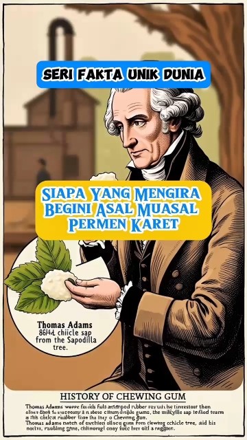 Siapa Yang Mengira Begini Asal Usul Permen Karet - YouTube