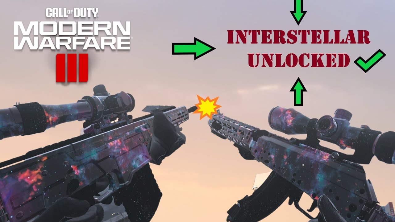 I FINALLY UNLOCKED INTERSTELLAR CAMO..... it was worth it! - YouTube