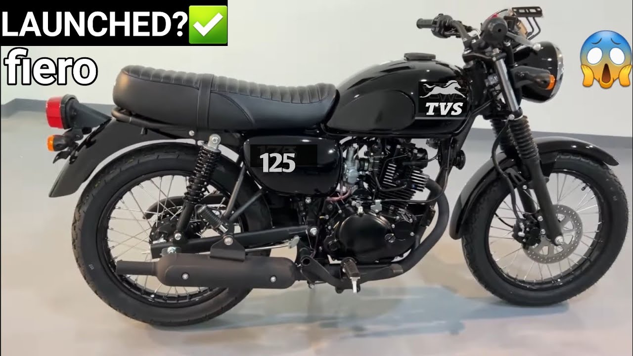 2024 tvs fiero 125cc launch update in india ||tvs fiero 125 launch date ...
