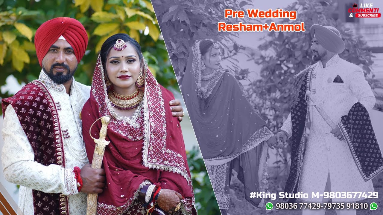 Pre Wedding Resham+Anmol ##King Studio M-9803677429 - YouTube