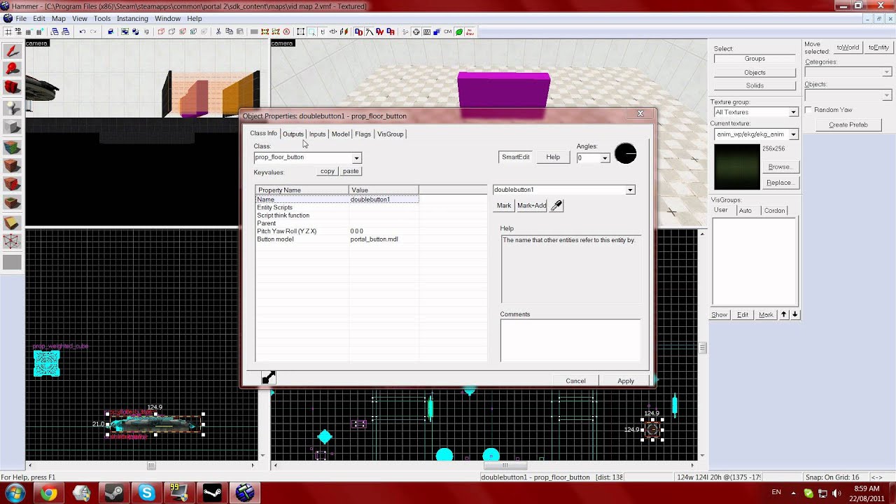 Portal 2 Authoring Tools - Multi-Input Doors - YouTube