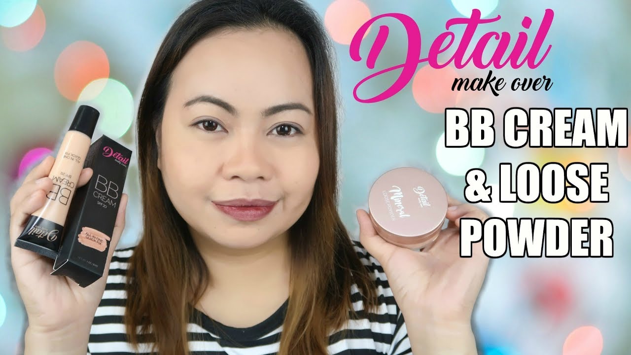 DETAIL MAKEOVER BB CREAM & MINERAL LOOSE POWDER - TRY NATIN! - YouTube