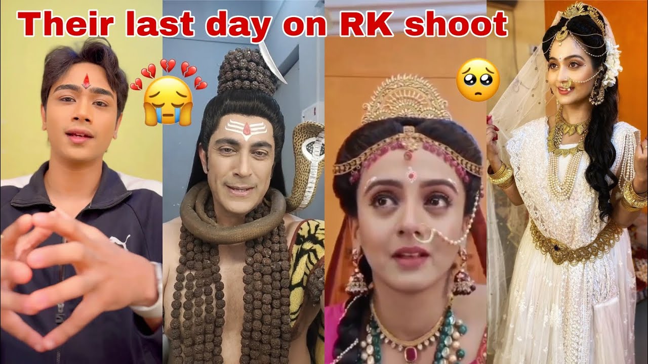 RadhaKrishn show cast shares their feelings on their last day of shoot ...