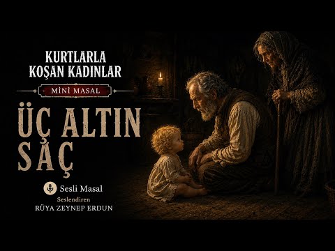 Kurtlarla Koşan Kadınlar | Üç Altın Saç | Sesli Masal Dinle