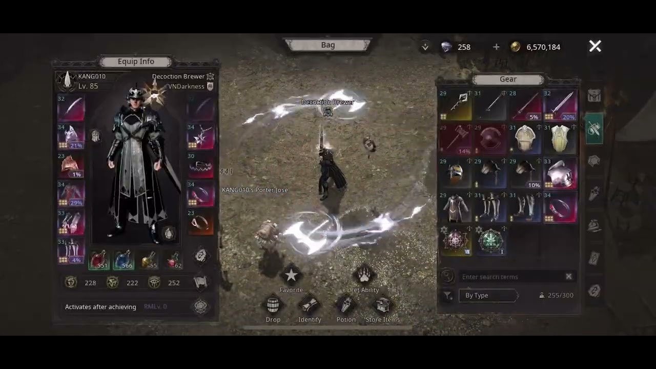 Undecember total Skill: Cresent Slash + Combo Slash + Wheel Slash ...