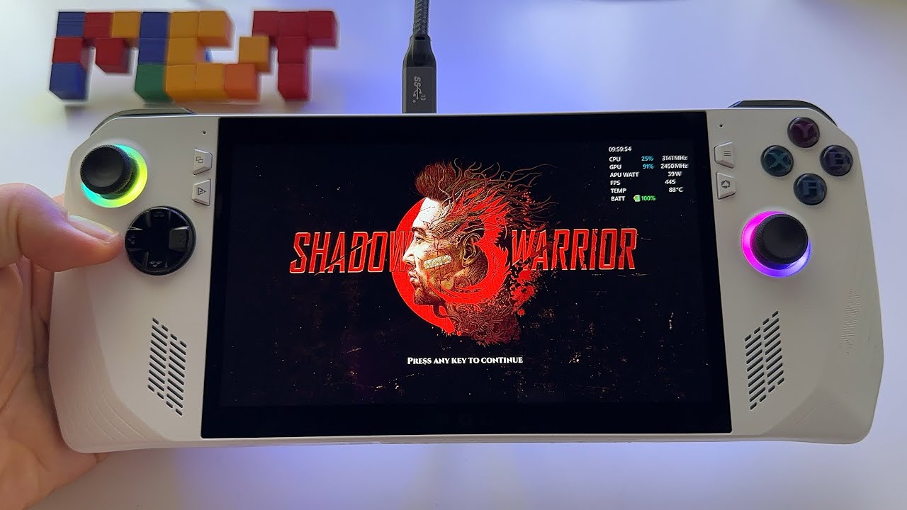 Shadow Warrior 3 | Asus Rog ALLY gameplay | RC71L Z1 Extreme - YouTube