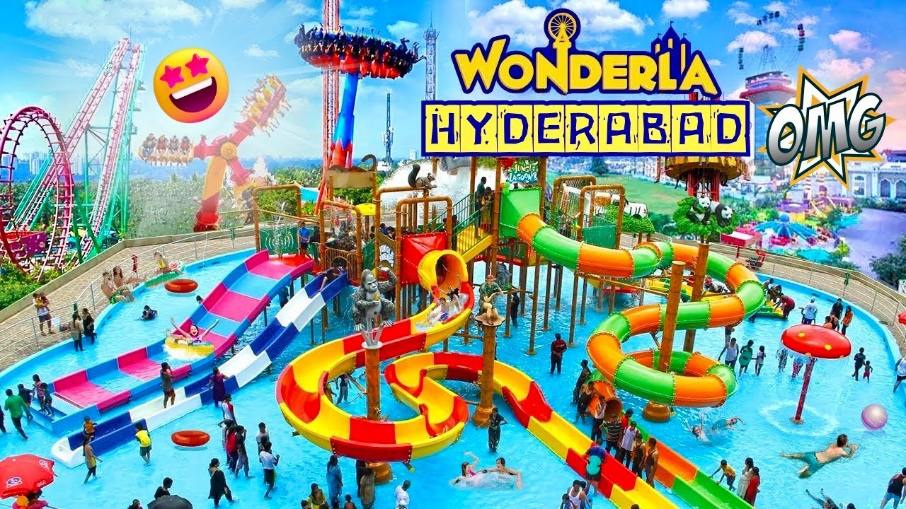Wonderla Amusement Park Hyderabad || Theme Park Hyderabad || Full Tour ...