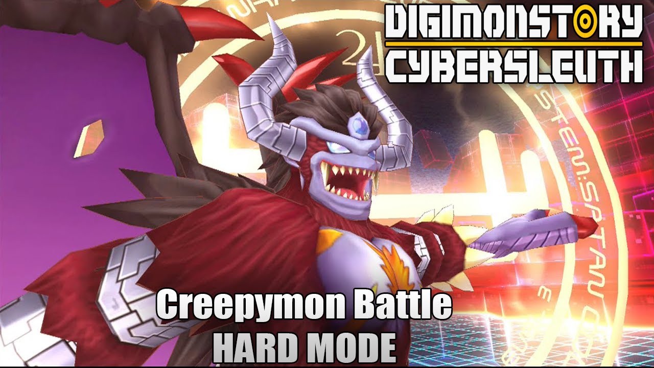 Digimon Story: Cyber Sleuth | 7 Demon Lords Part 2 - Creepymon (HARD ...