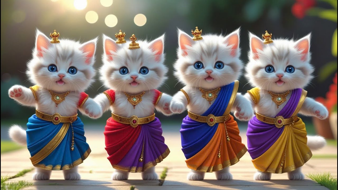 K-Pop Cats Perform Super Hit 2025 😻🎤 | Meow APT Remix 아파트송 - YouTube