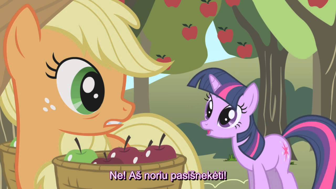 Mano Mažasis Ponis S01E04 Lietuviški titrai - YouTube