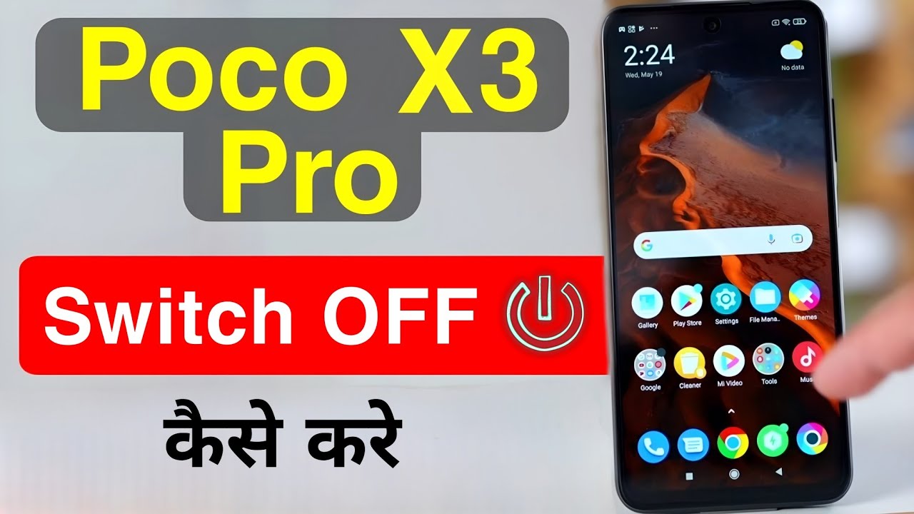 POCO X3 Pro Switch OFF Problem | How to Power OFF POCO X3 Pro - YouTube