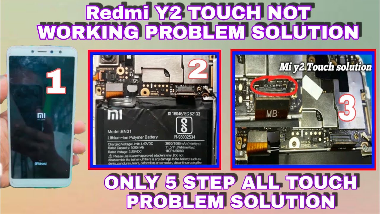 MI Y2 touch not working? Mi Y2 touch ic jumper? Mi y2 touch ic? Mi y2 ...