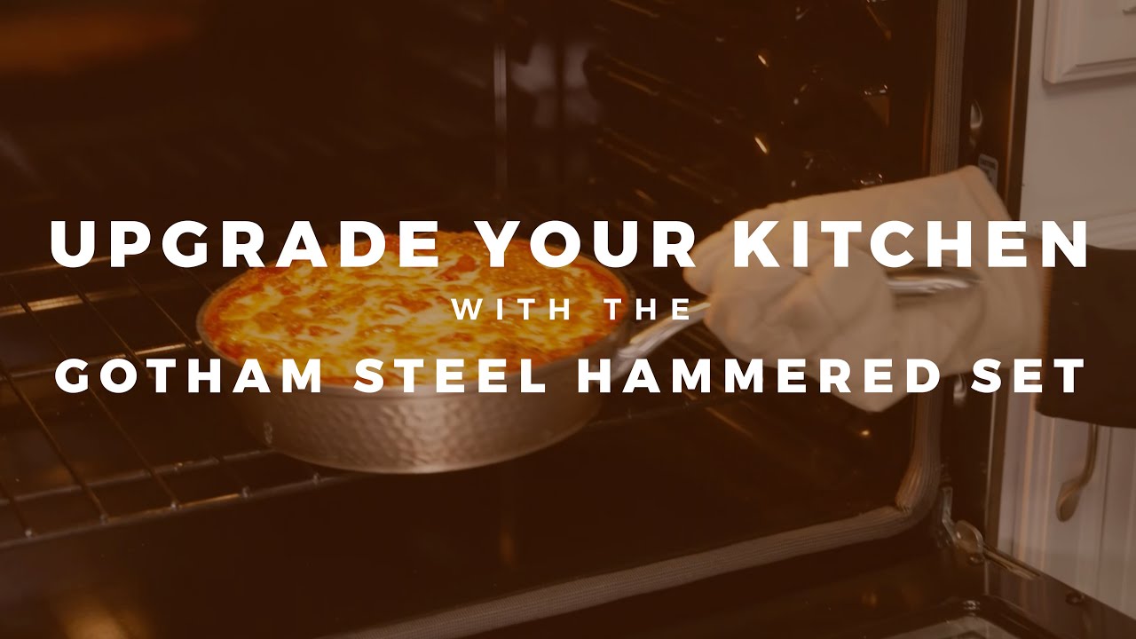 Upgrade Your Kitchen With The Gorgeous Gotham Steel Hammered Cookware ...