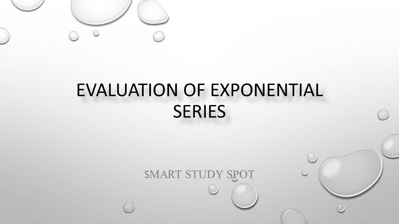 12. Program to evaluation of exponential series tamil. - YouTube