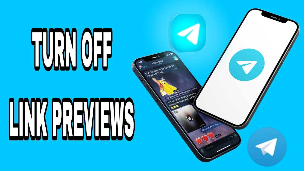 How to turn off link previews On Telegram - YouTube