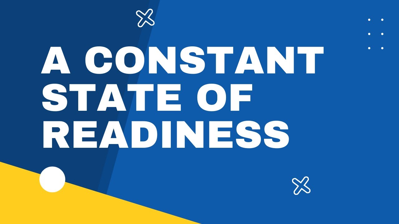 A Constant State of Readiness | Pastor Stephen Stewart - YouTube