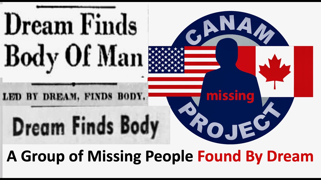 Missing 411 David Paulides Presents Three Cases where a Dream Found ...
