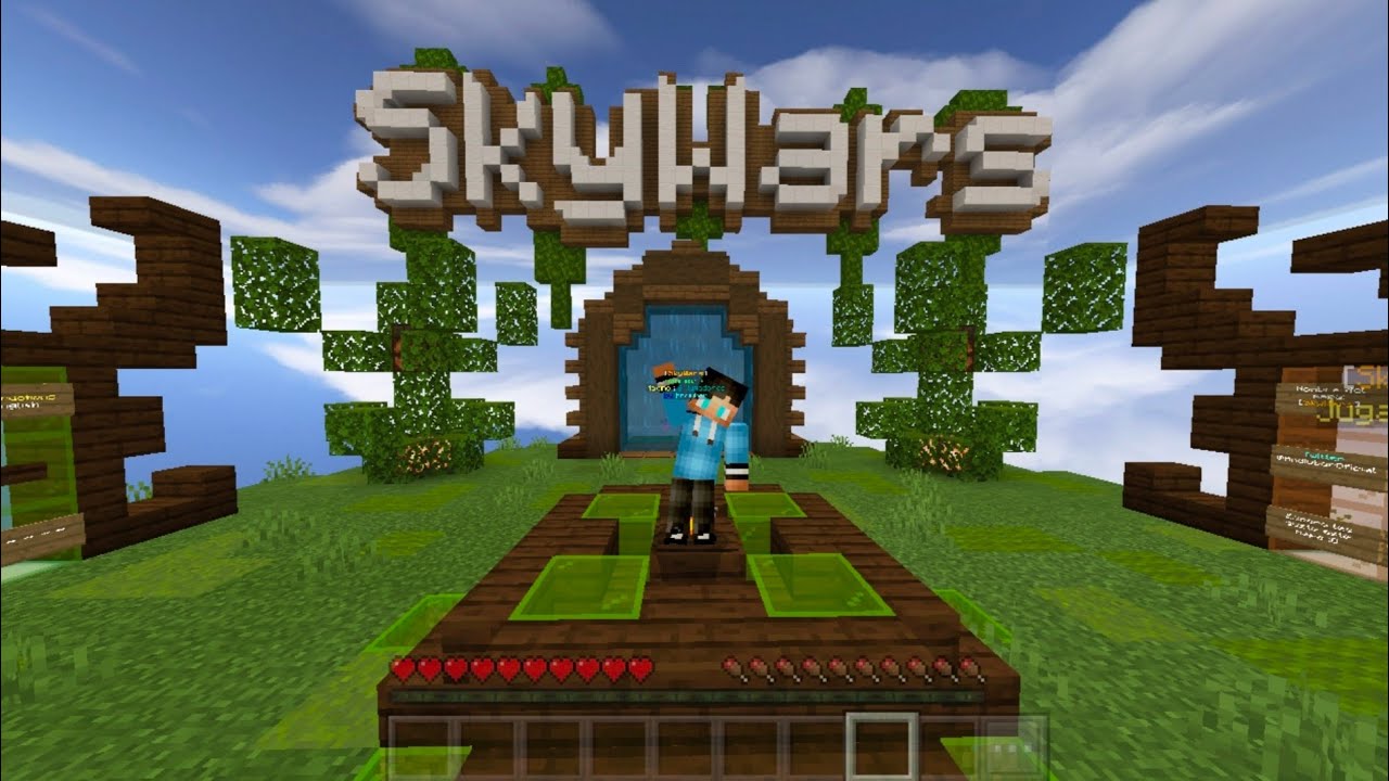 Main skywars Bareng @aksajia dan @shazia gaming - YouTube