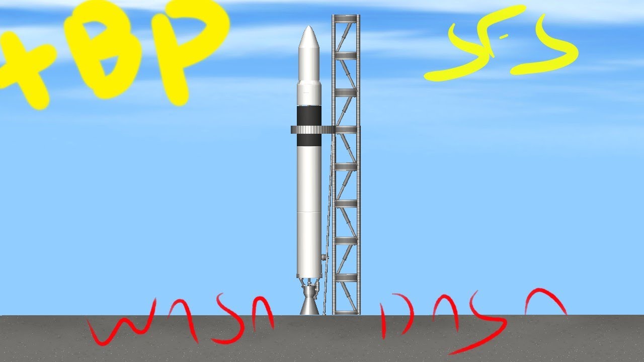 falcon 1 launch 4 recreation in SFS + bp by wasadasa - YouTube