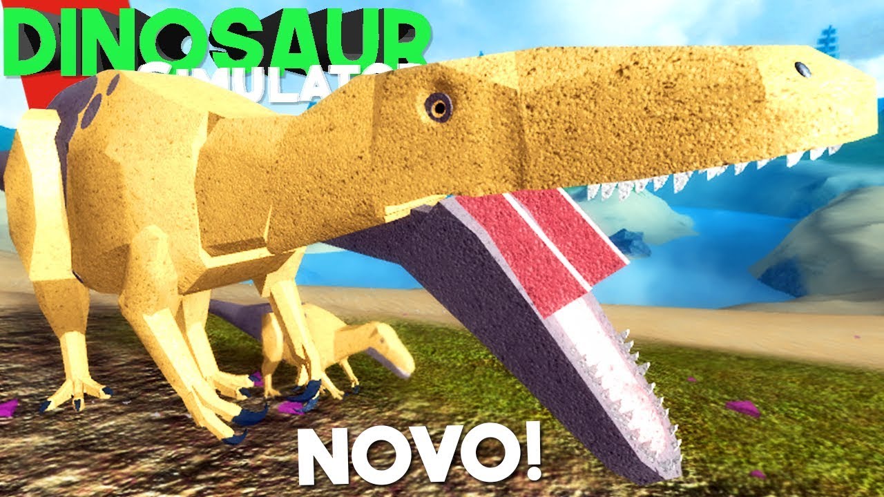 Dinosaur Simulator - NOVO Carnívoro e Aquático, Remodel do Styraco ...